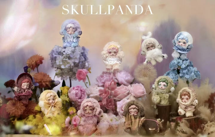 SKULL PANDA V2 L impressionnisme Series Plush doll – LABUGOTOYBOX